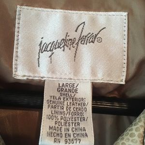 Jacqueline Ferrar | Jackets & Coats | Jacqueline Ferrar Leather Jacket ...
